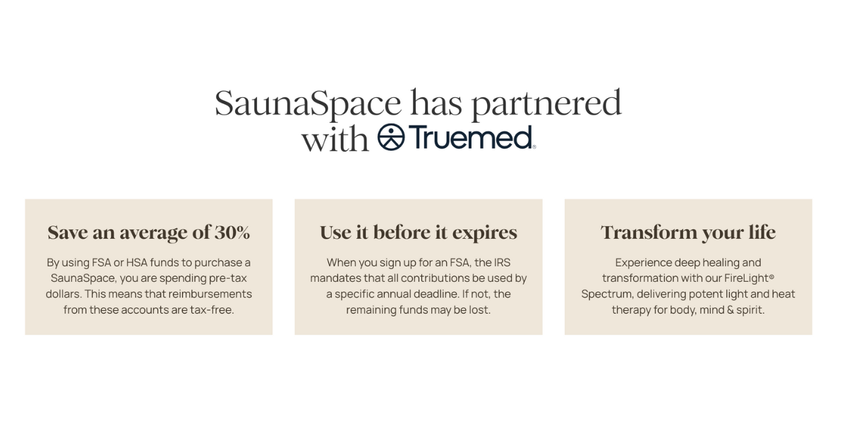 Use HSA or FSA to Buy Infrared Saunas | SaunaSpace